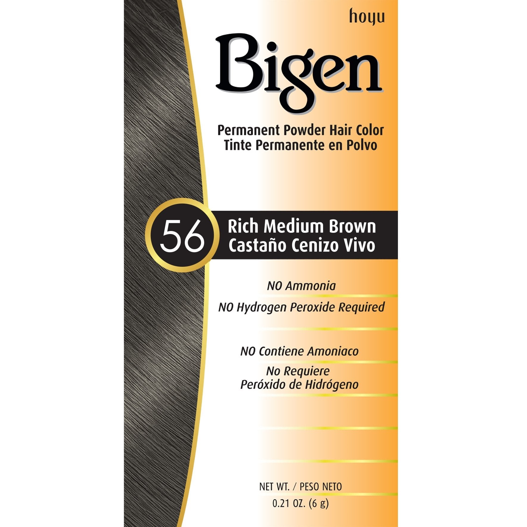 Bigen Hair Color Rich Medium Brown # 56 CASE PACK 36 – Probeautydepot.com
